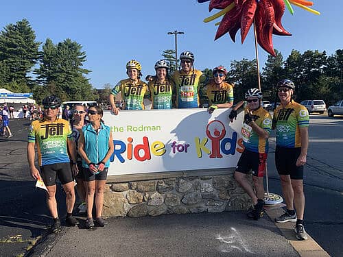 Going the Extra Mile at the Rodman Ride for Kids - Jett Foundation