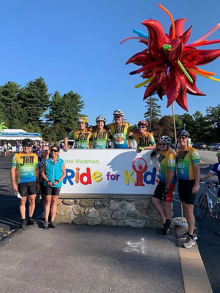 Going the Extra Mile at the Rodman Ride for Kids - Jett Foundation
