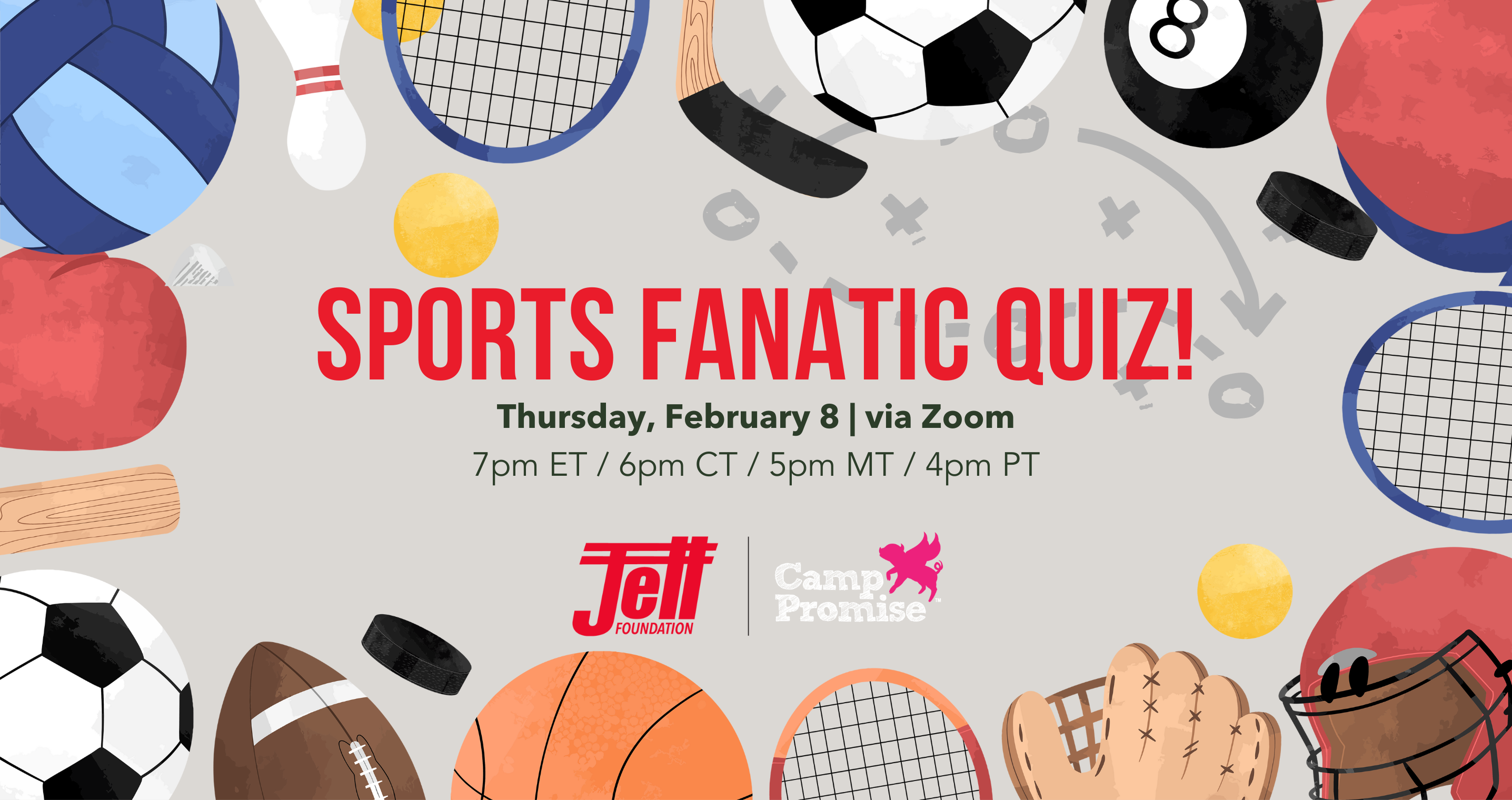 Sports Fanatic Quiz - Jett Foundation