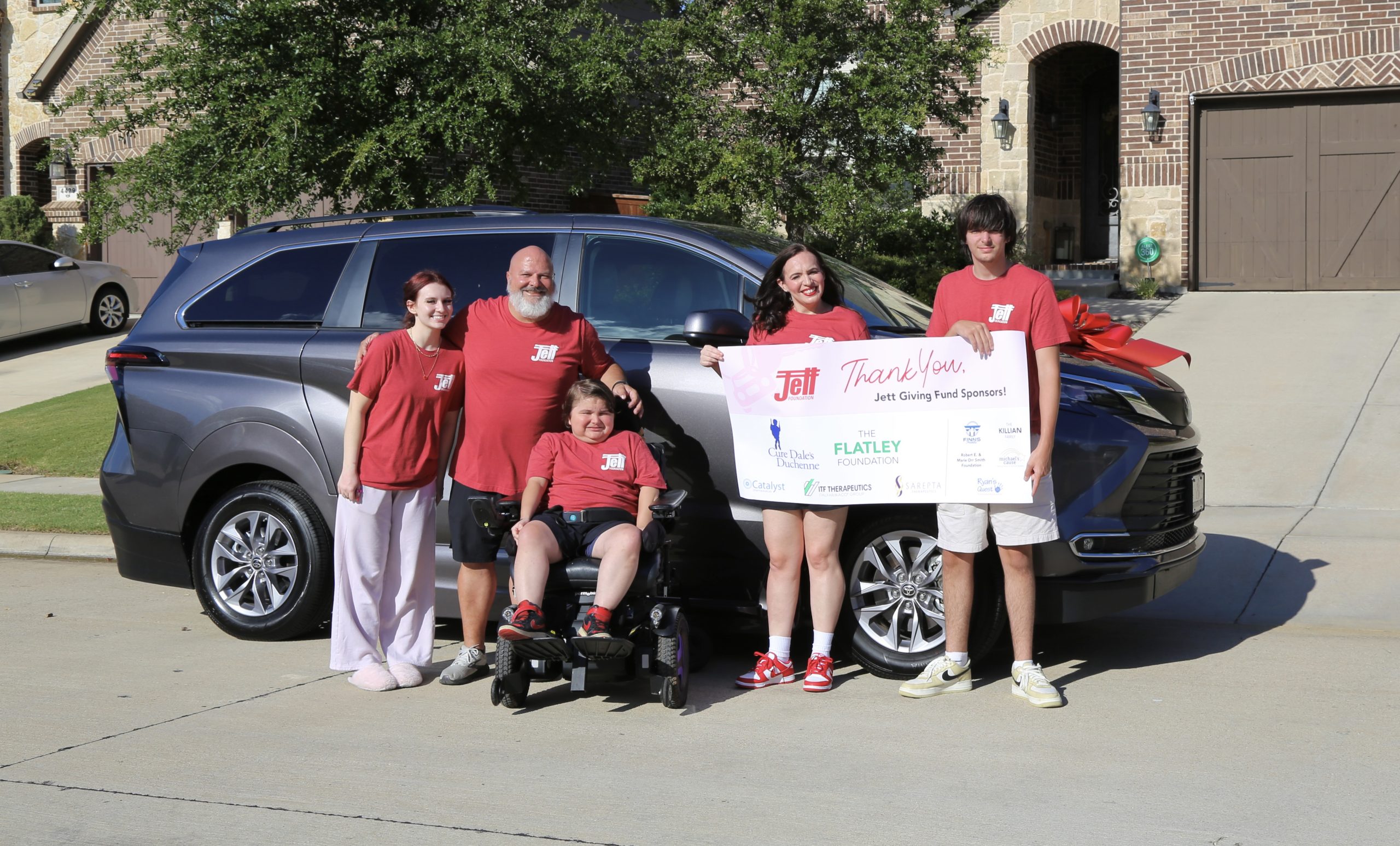 Jett Giving Fund Brings Accessible Van to Grapevine, Texas Family ...