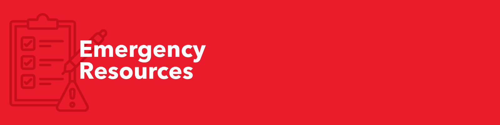 Emergency Resources - Jett Foundation